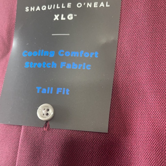 SHAQUILLE O’NEAL | Shirts | Mens Dress Shirt Big Tall Long Sleeve Red ...